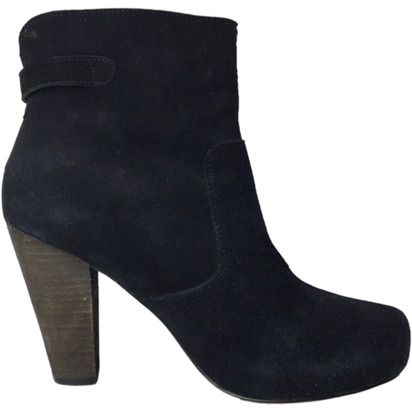 Steve Madden | Shoes | Steve Madden Gredda Suede High Heel Zip Up ...